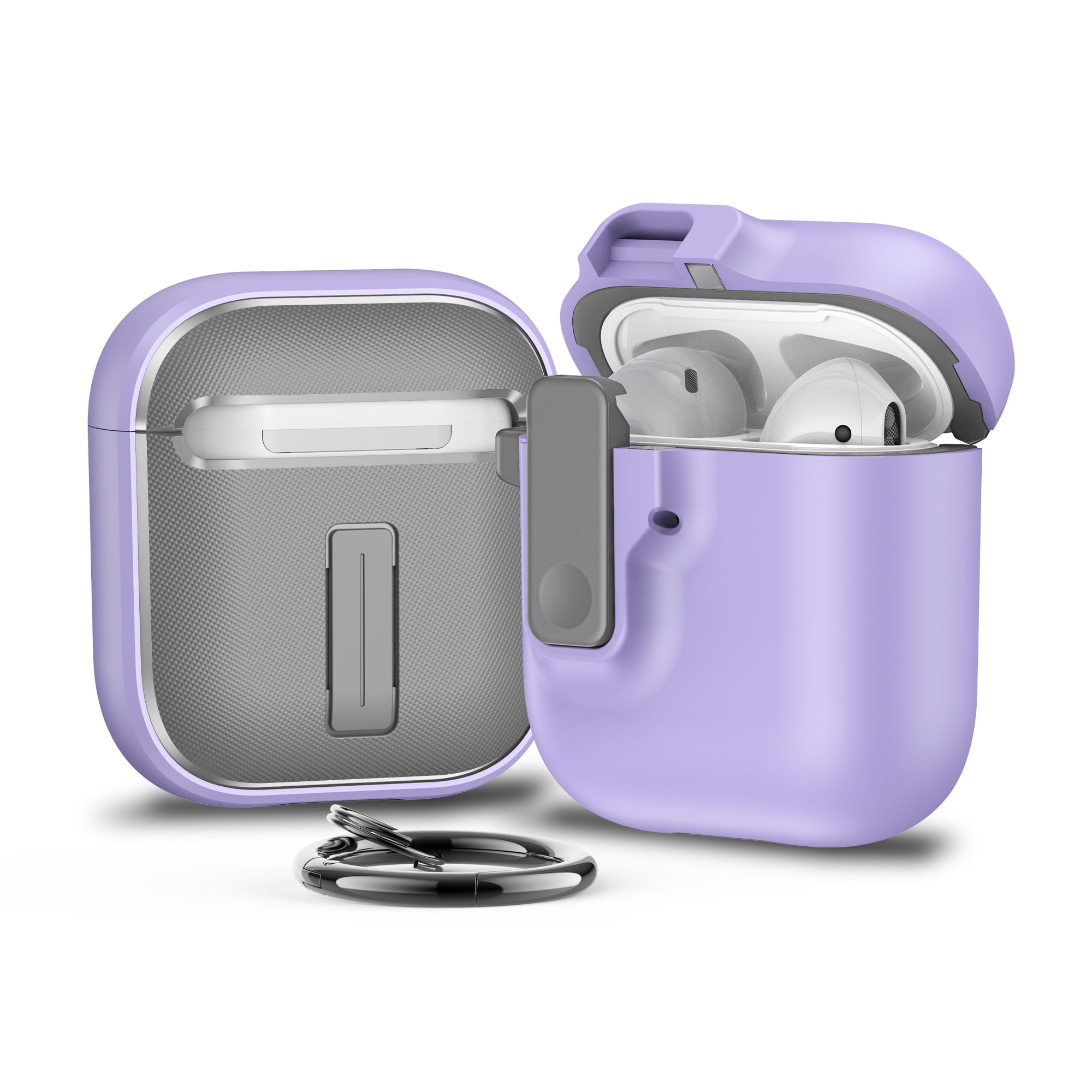 ELEHOLD Headphone Case For Airpods 2nd Gen / 1st Gen, Secure Lock ...