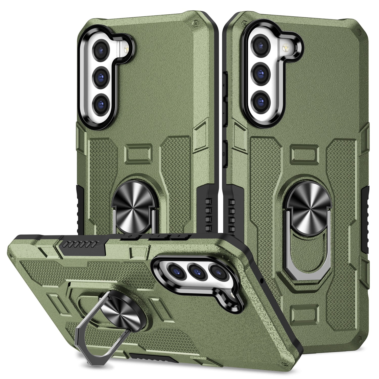 ELEHOLD Heavy Duty Case for Samsung Galaxy S24 Plus Rugged Case, 360 ...