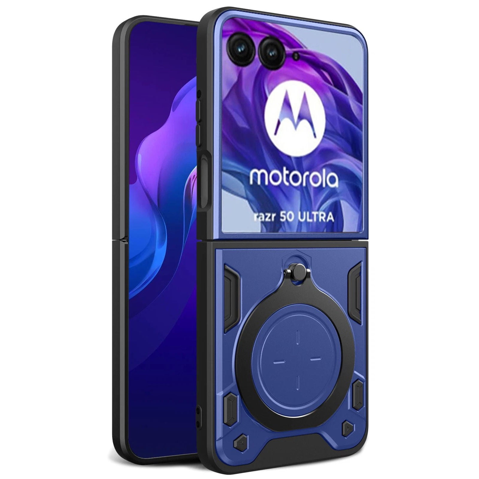 ELEHOLD Heavy Duty Rugged Case for Motorola Razr Ultra 2025 /Motorola ...
