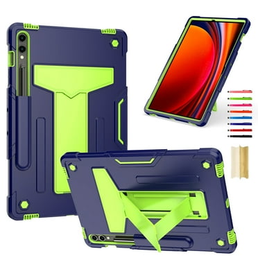 Dteck for Samsung Galaxy Tab S9 Plus Case 2023, Heavy Duty Rugged Military Grade Shockproof Case ...