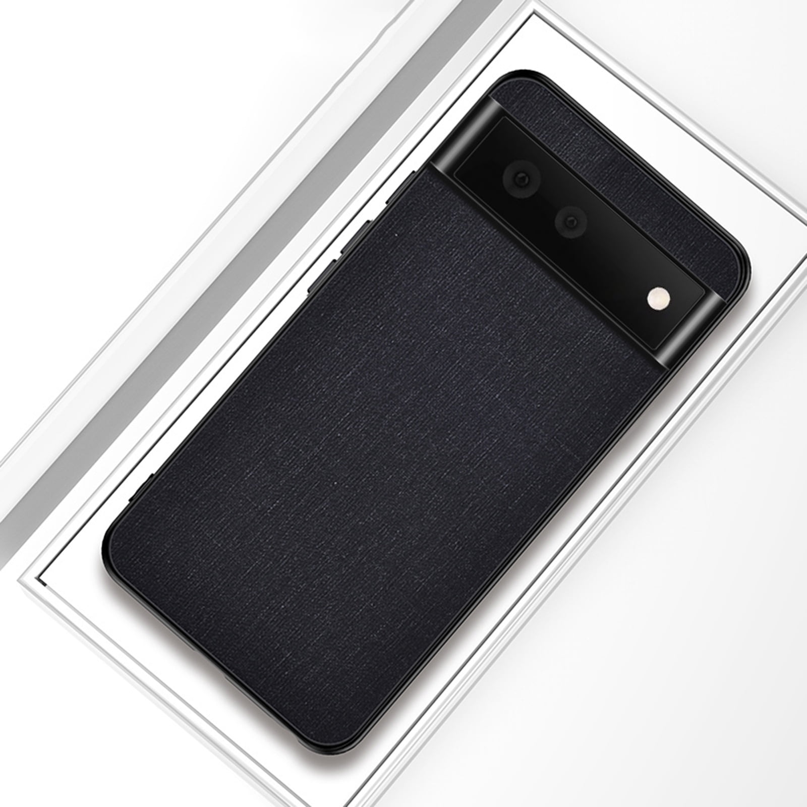 ELEHOLD Hybrid Cloth Fabric Case Designed for Google Pixel 8 Pro ...