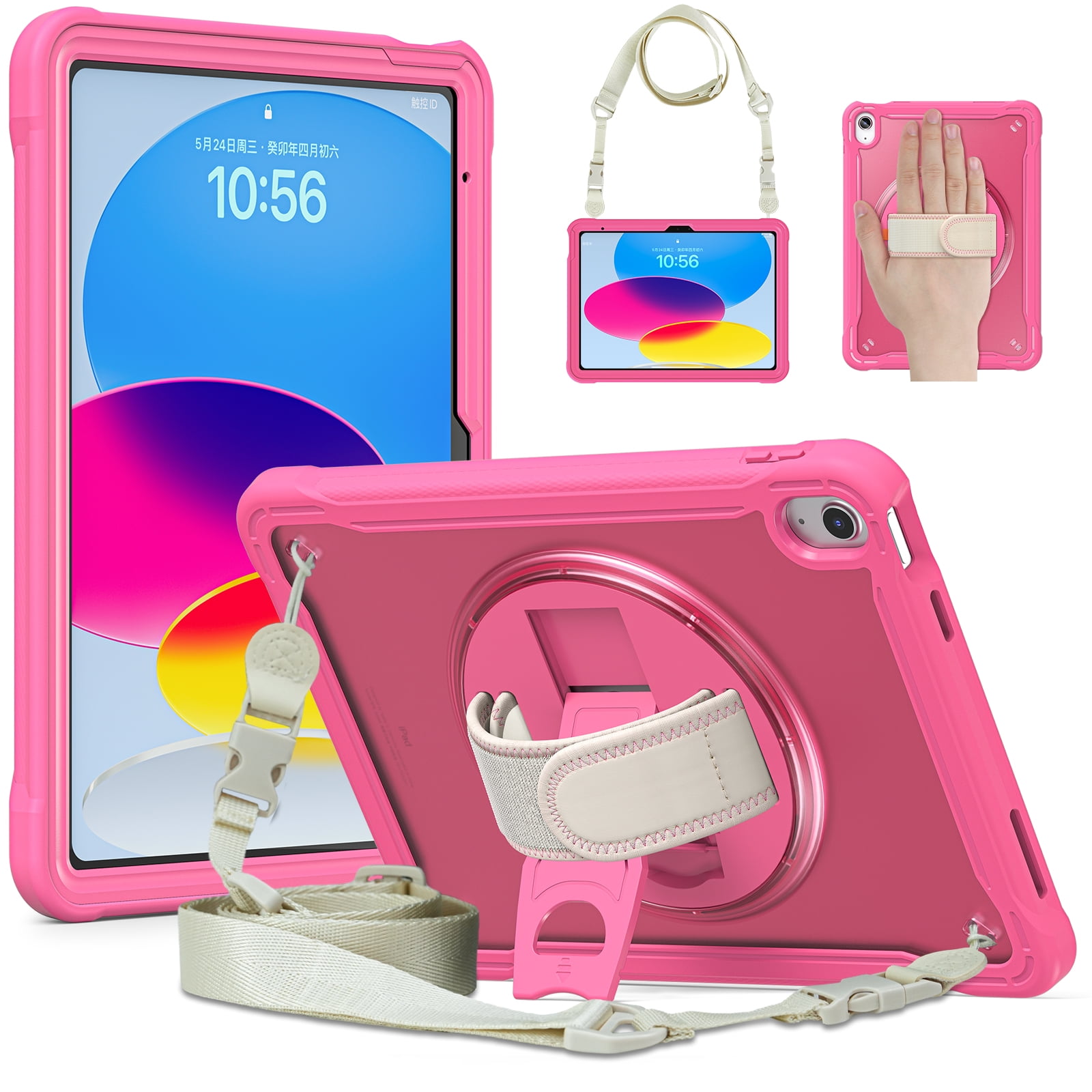 ELEHOLD Hybrid Rugged Case for iPad 11th(A16) Generation 2025, Heavy ...