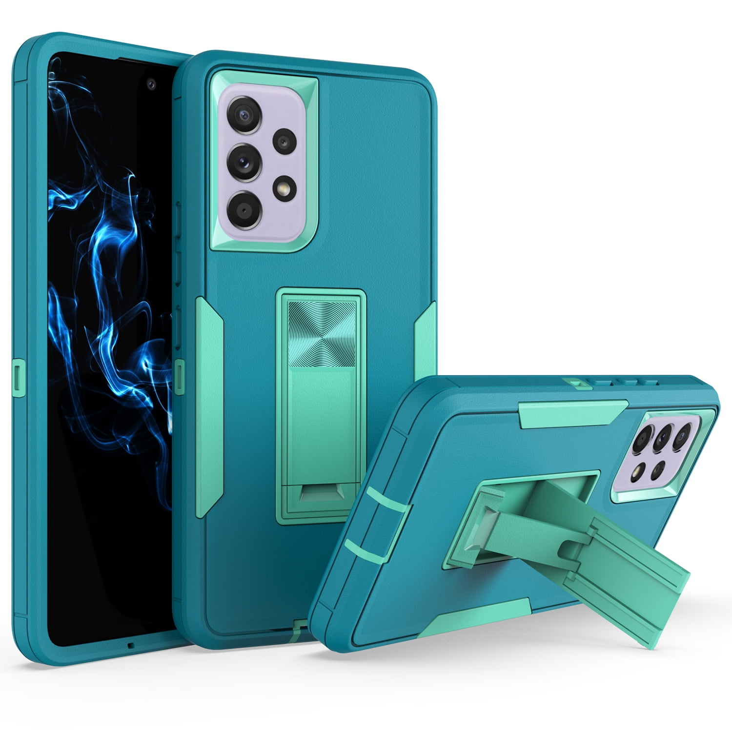 ELEHOLD Kickstand Rugged Case of Samsung Galaxy A53 5G 6.5 inch,Made of ...