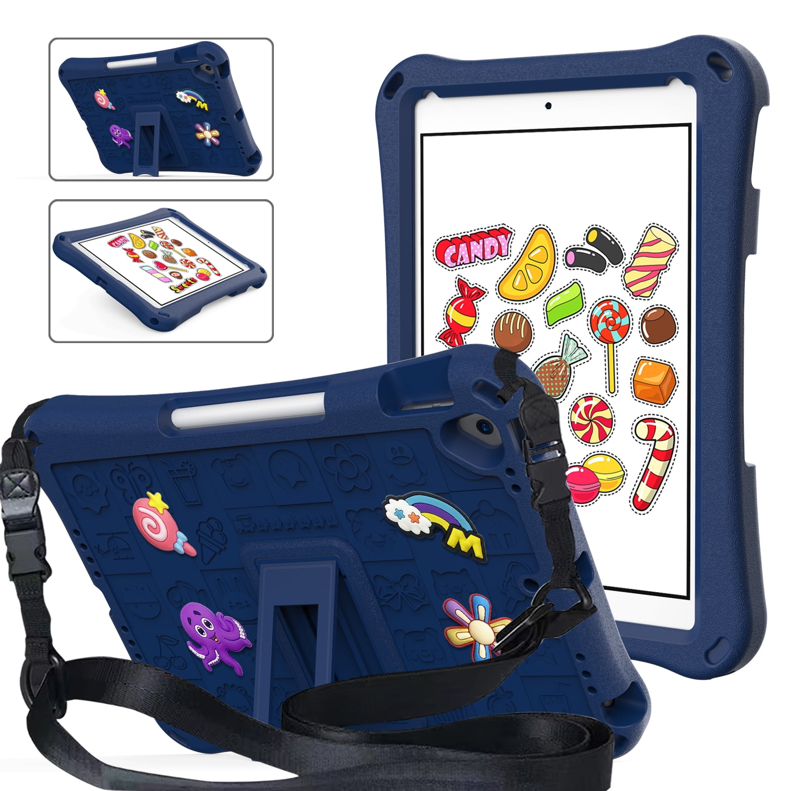 ELEHOLD Kids Case for Apple iPad mini 7 (A17 Pro)2024/6th Generation ...