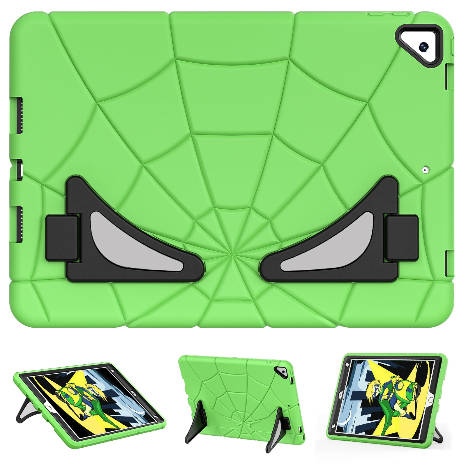 ELEHOLD Kids Friendly Case for iPad 9th/8th/7th Gen Case 2021/2020/2019 ...