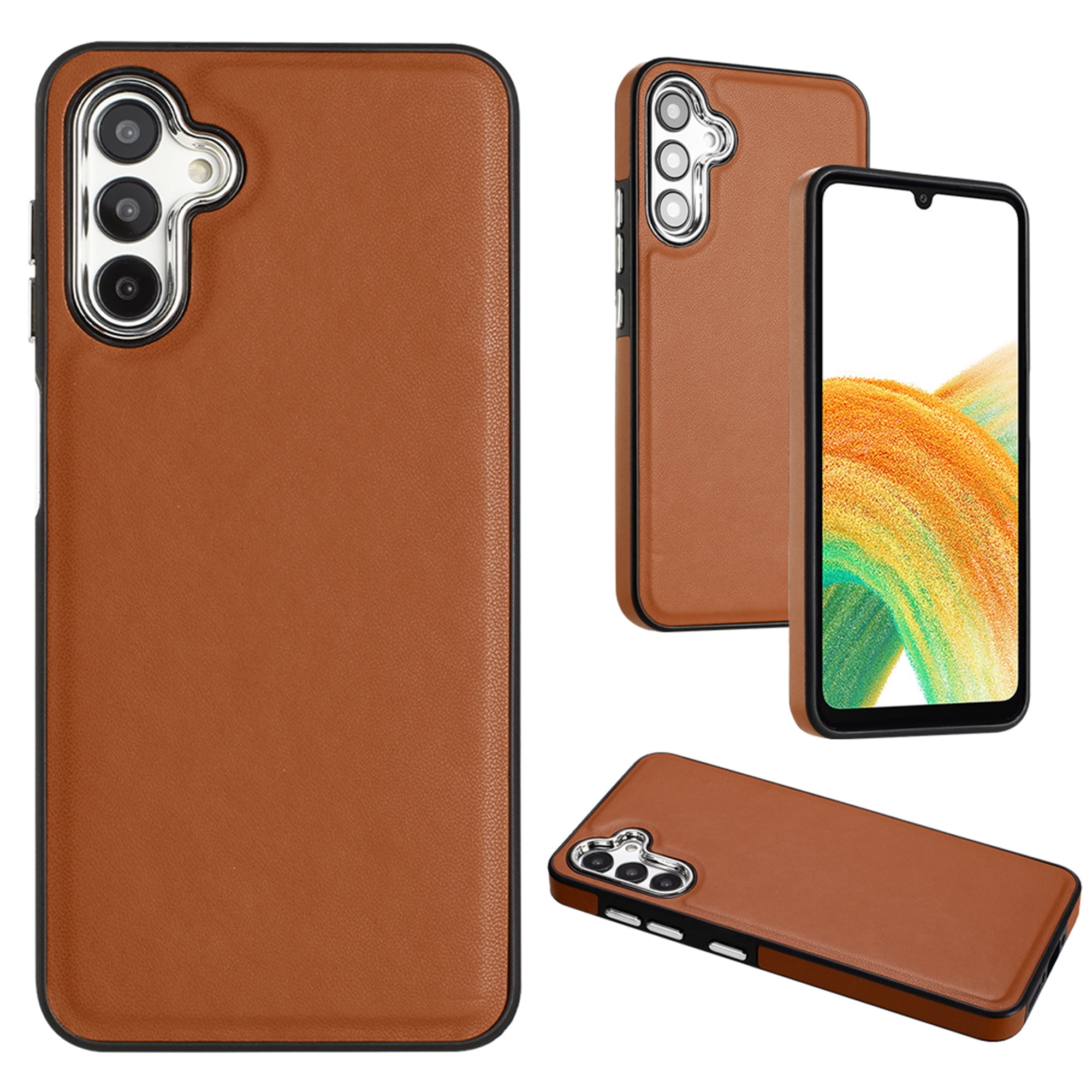 ELEHOLD Leather Case For Samsung Galaxy A54 5G,Premium Leather Material ...