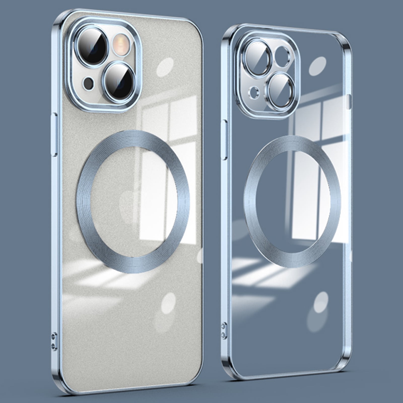 ELEHOLD MagSafe Compatible for iPhone 15 Plus Magnetic Case, Crystal ...