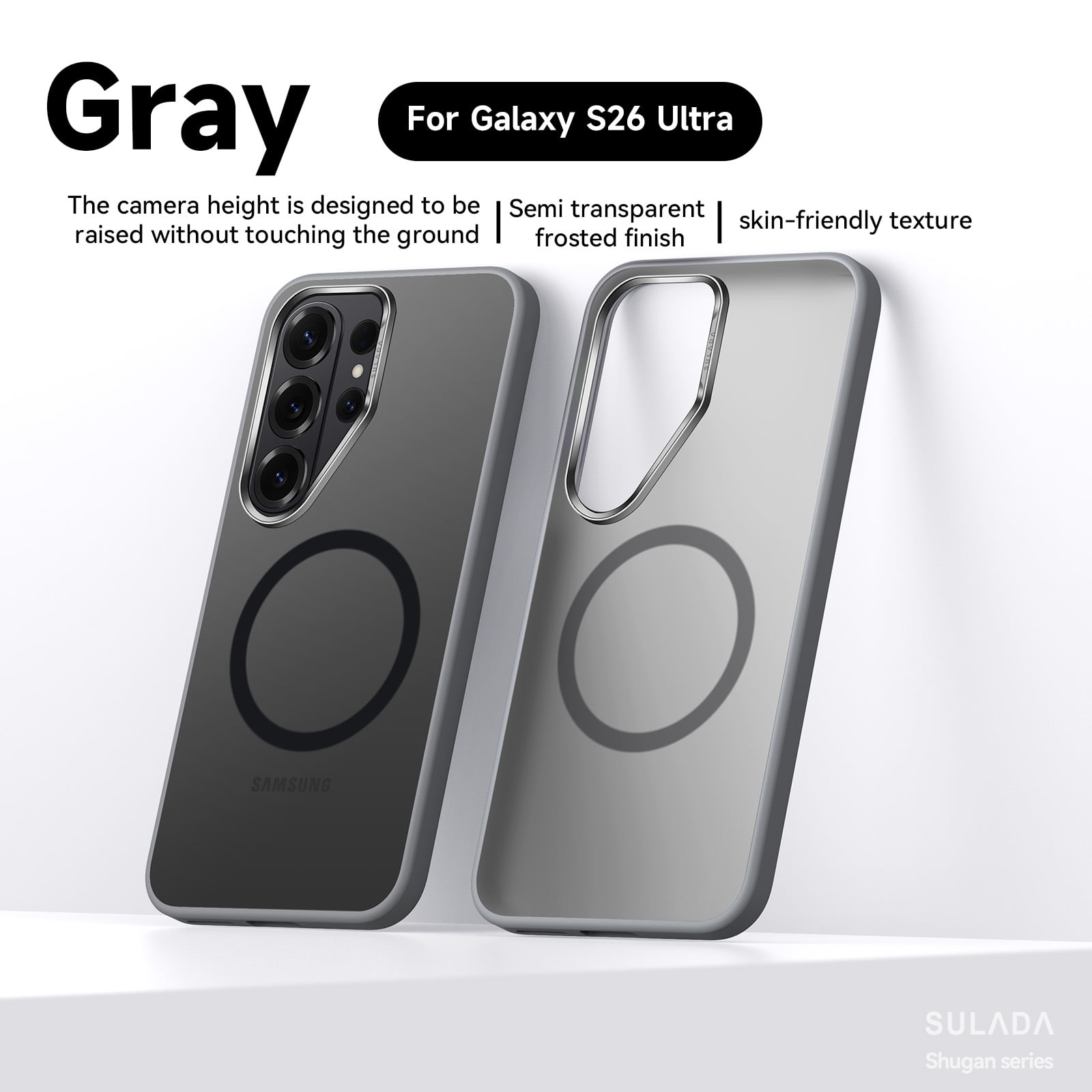 ELEHOLD Magnetic Case for Samsung Galaxy S26 Ultra,Compatible with Mag ...