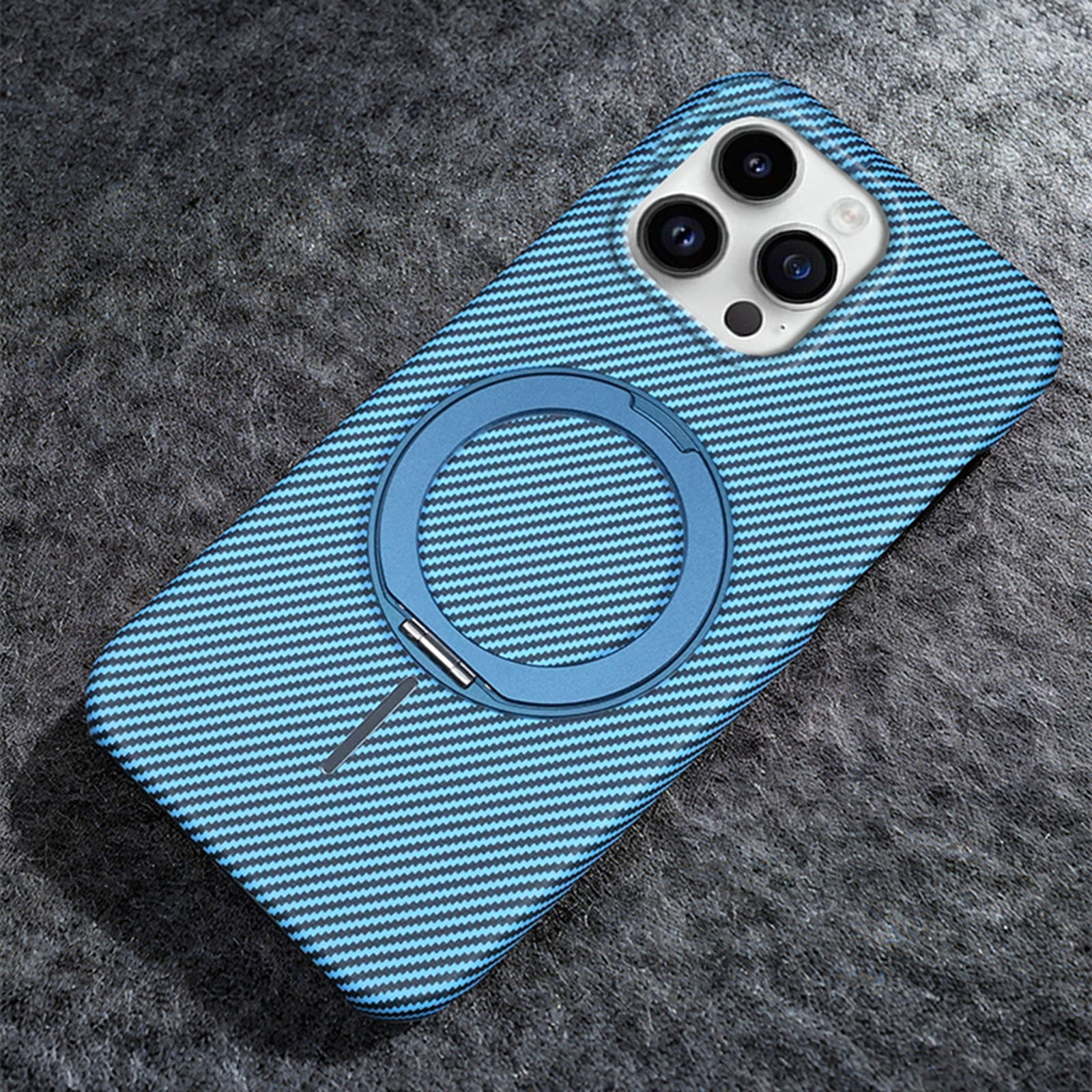 ELEHOLD Magnetic Case for iPhone 16 Pro Max, Carbon Fiber Pattern ...