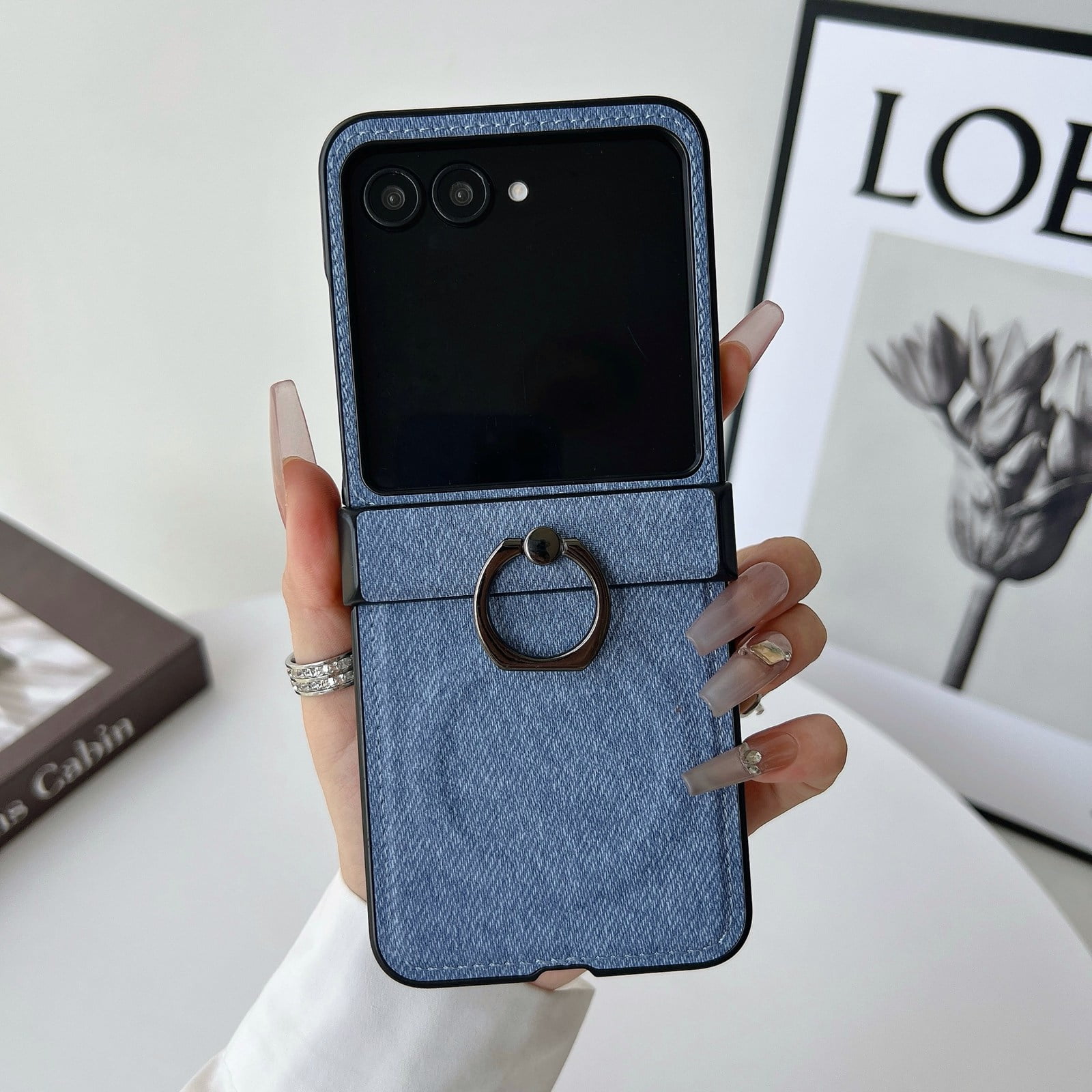 ELEHOLD Magnetic Flip Case For Motorola Razr Ultra 2025/ Razr 60 Ultra ...