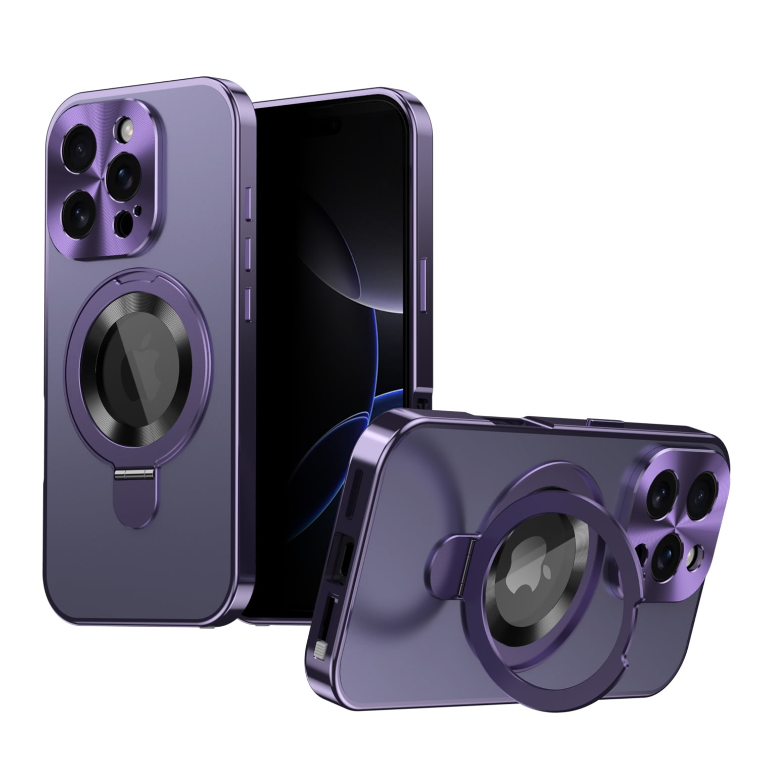ELEHOLD Magnetic Mag Safe Case for iPhone 12 with Built-in Anti-Peep ...