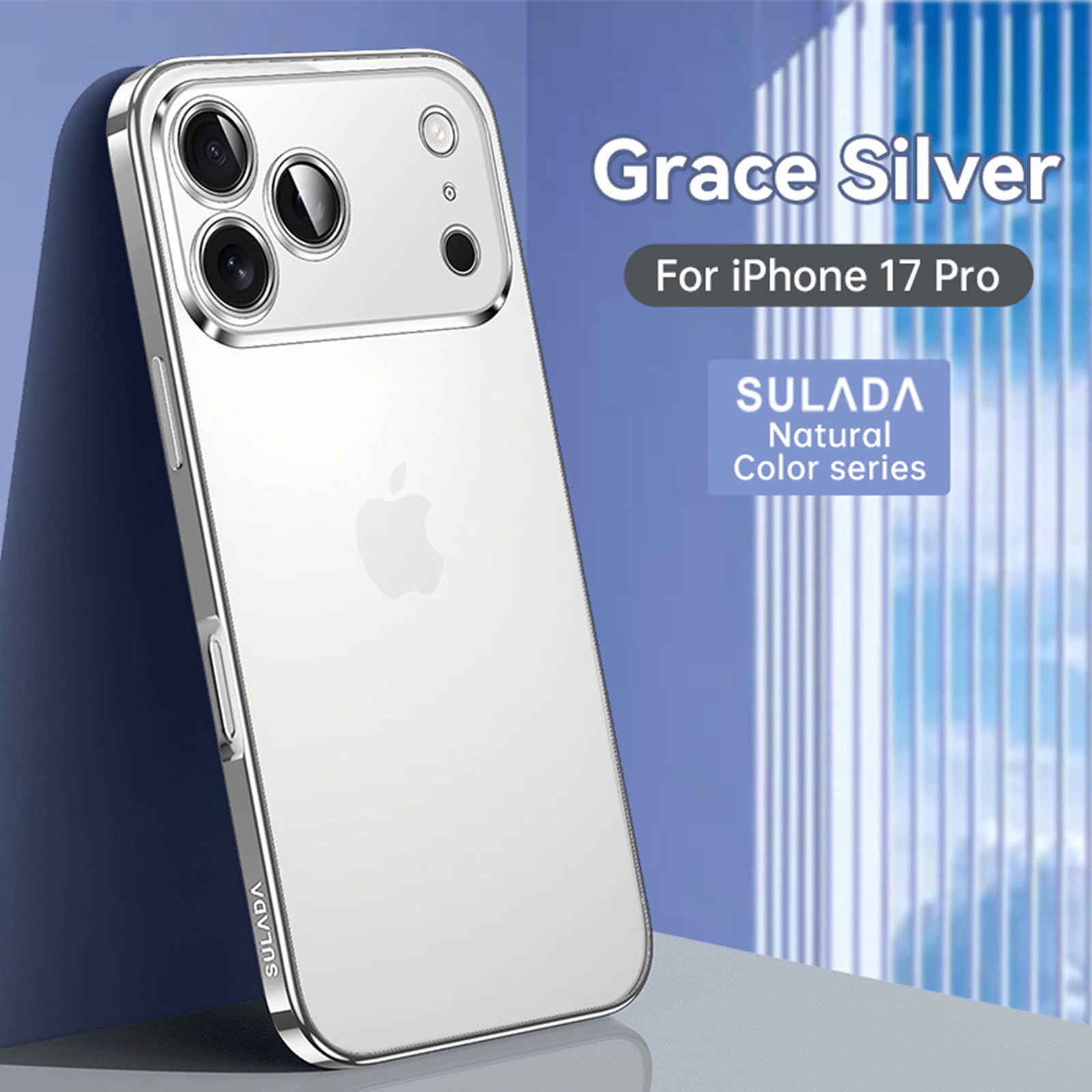 ELEHOLD Matte Clear Case for For iPhone 17 Pro 2025, Camera Lens Full ...