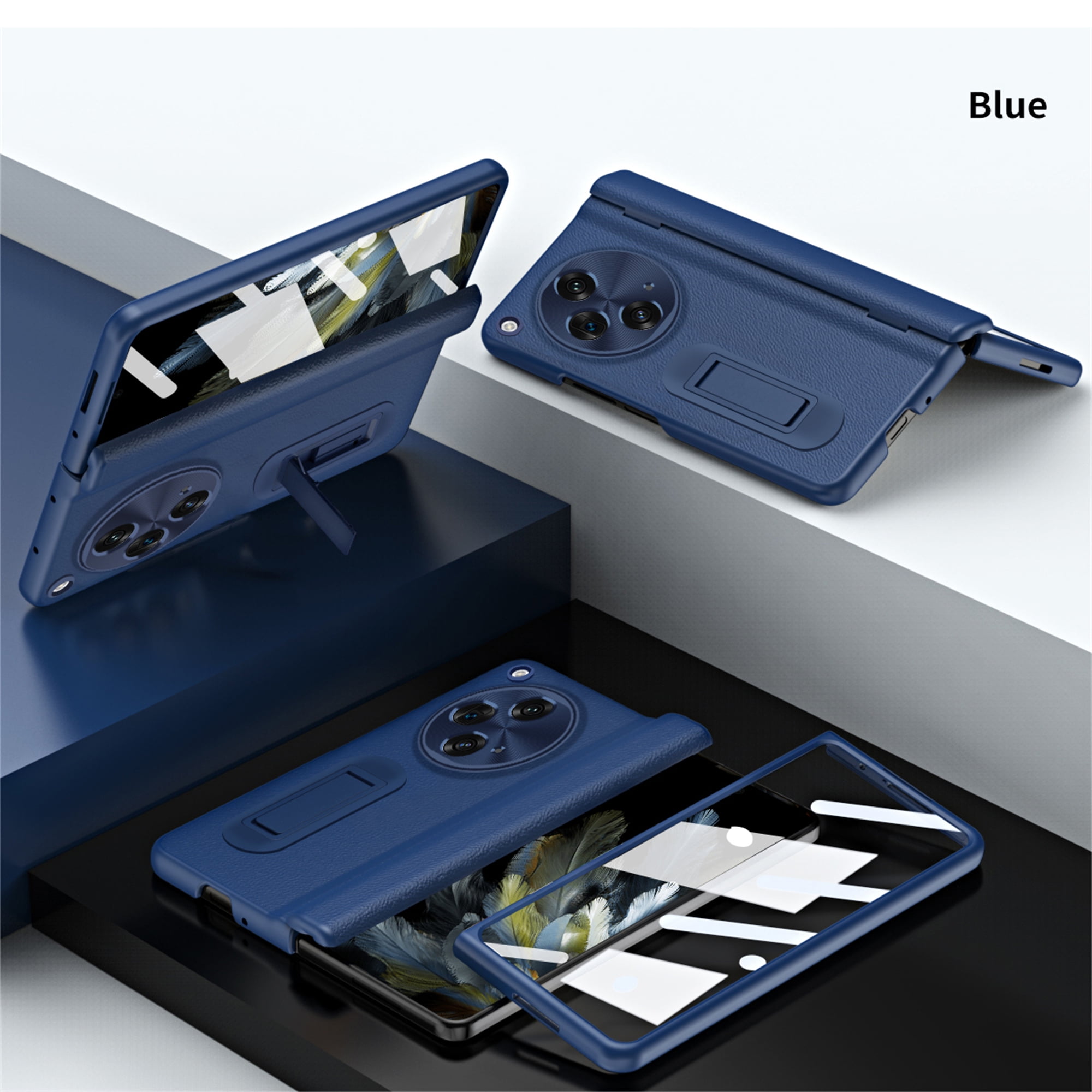 ELEHOLD Rugged Case for OnePlus Open, Full Body Hinge Protection Case ...