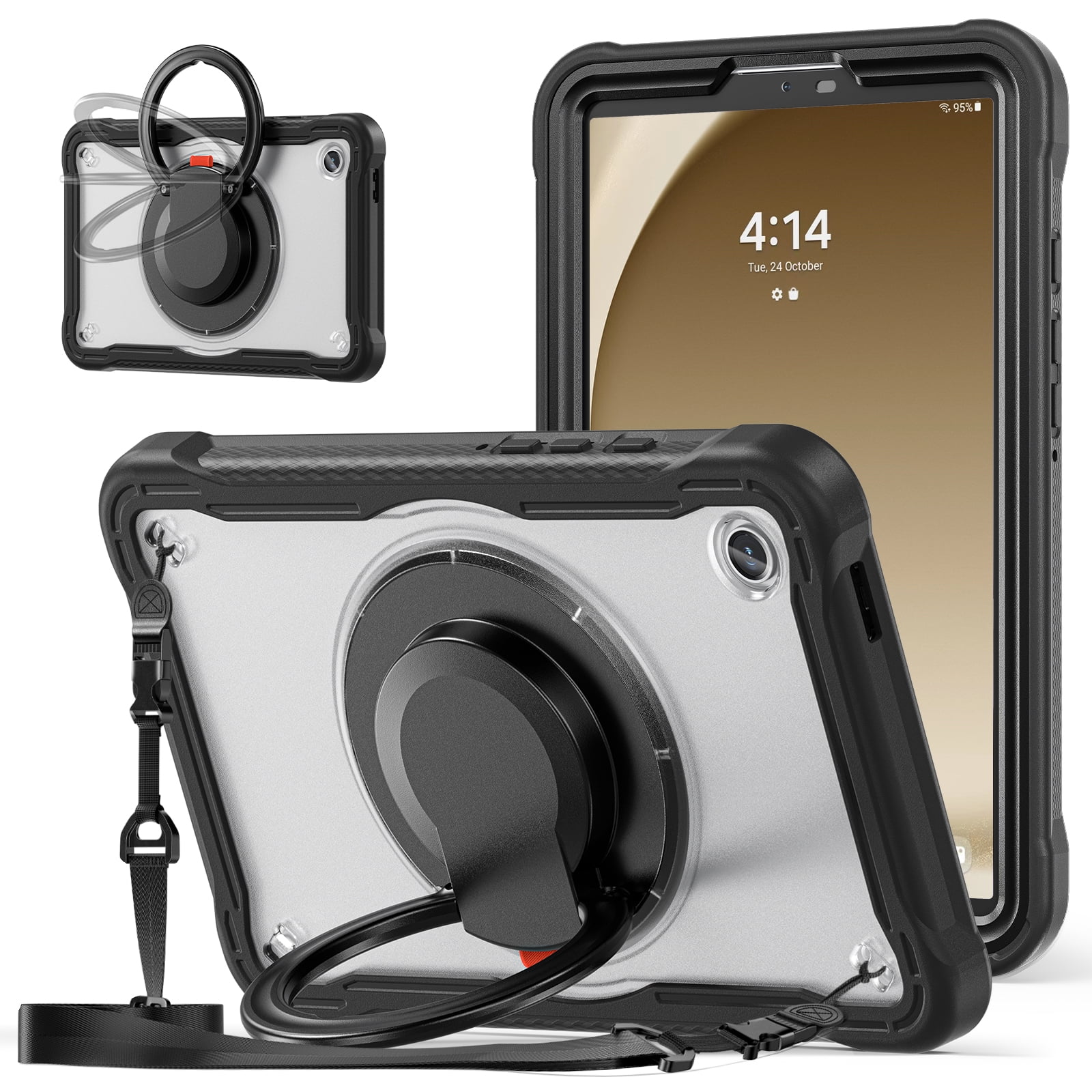 ELEHOLD Rugged Case For Samsung Galaxy Tab A11 2025 8.7-inch, Hybrid ...