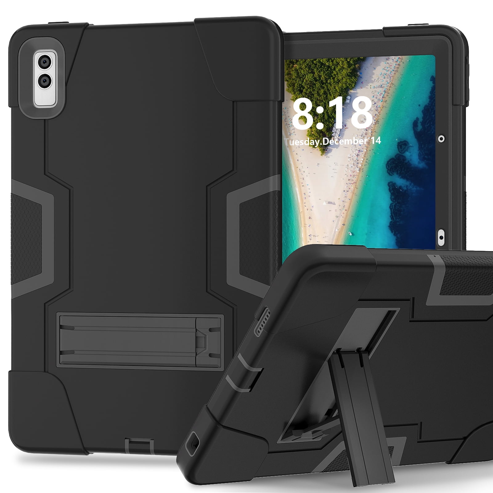 ELEHOLD Rugged Hybrid Case for Lenovo Tab M10 5G 10.6 Inch 2023, Tri ...