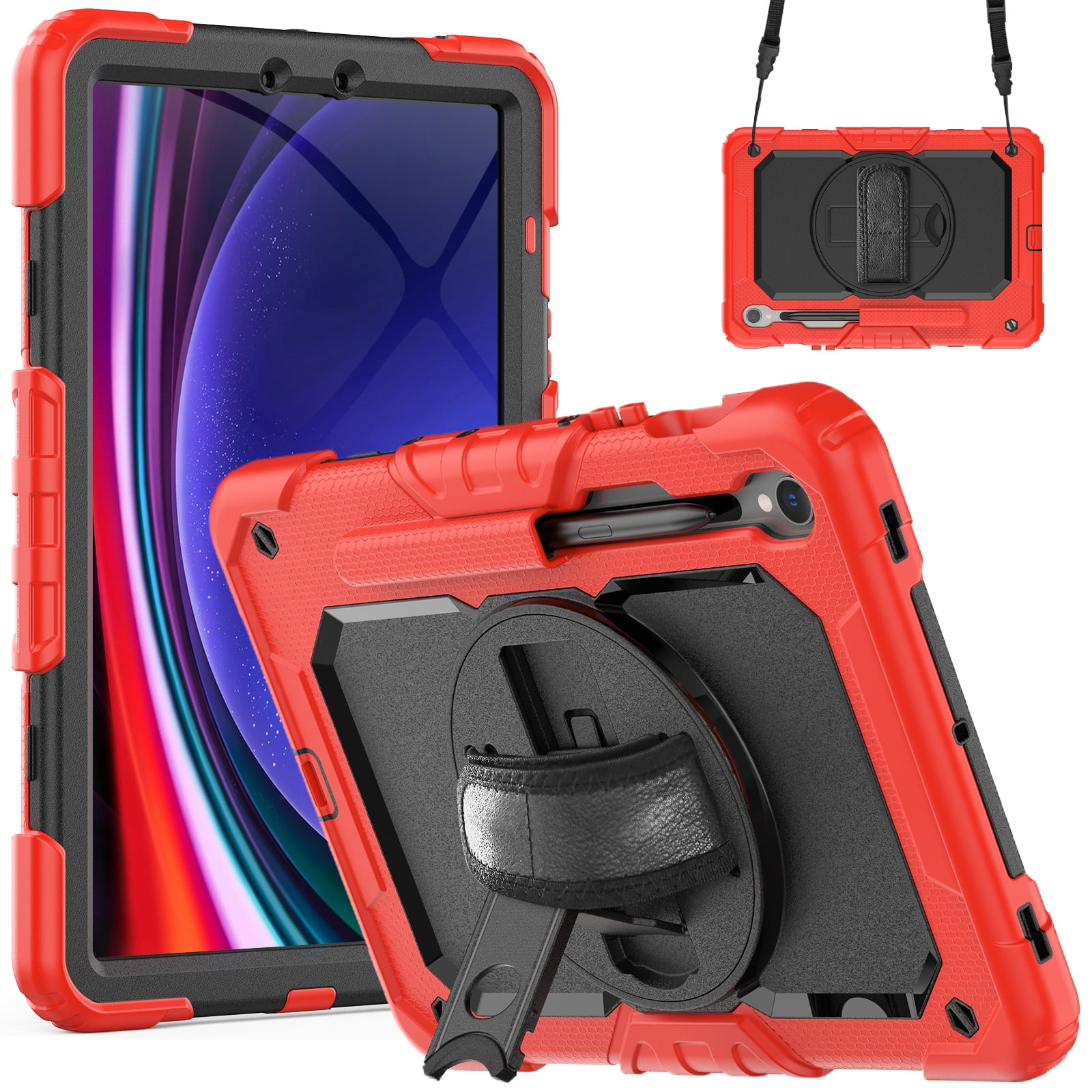 ELEHOLD Rugged Hybrid Case for Samsung Galaxy Tab S9 11.0" 2023 Three ...
