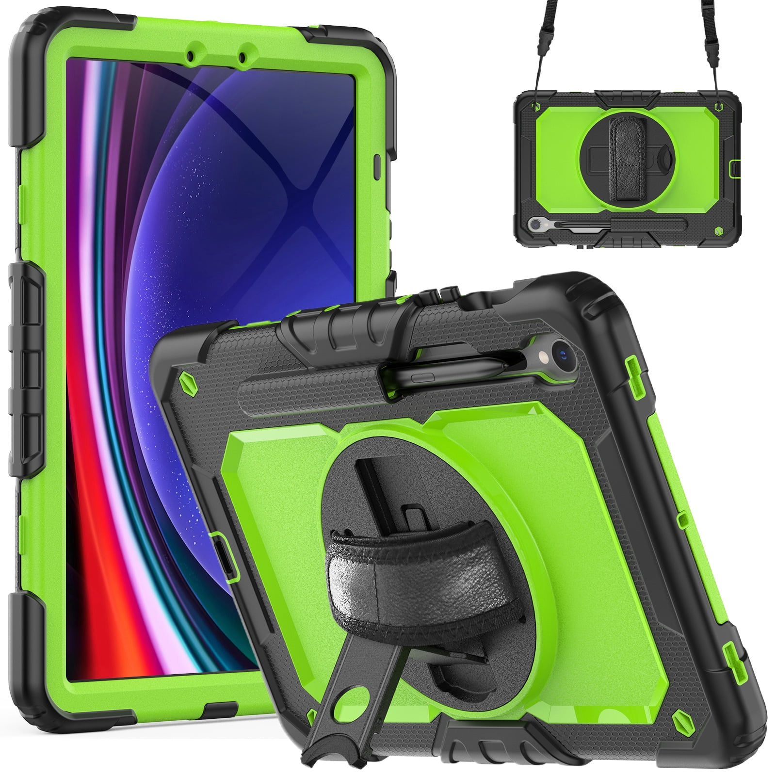 ELEHOLD Rugged Hybrid Case for Samsung Galaxy Tab S9 11.0" 2023 Three ...
