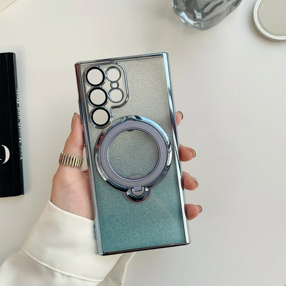 ELEHOLD for iPhone XS Max Slim Magnetic Case Fashion Glitter Paper ...