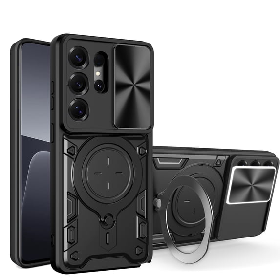 ELEHOLD For Samsung Galaxy S26 Ultra Heavy Duty RuggedCase, Sliding ...