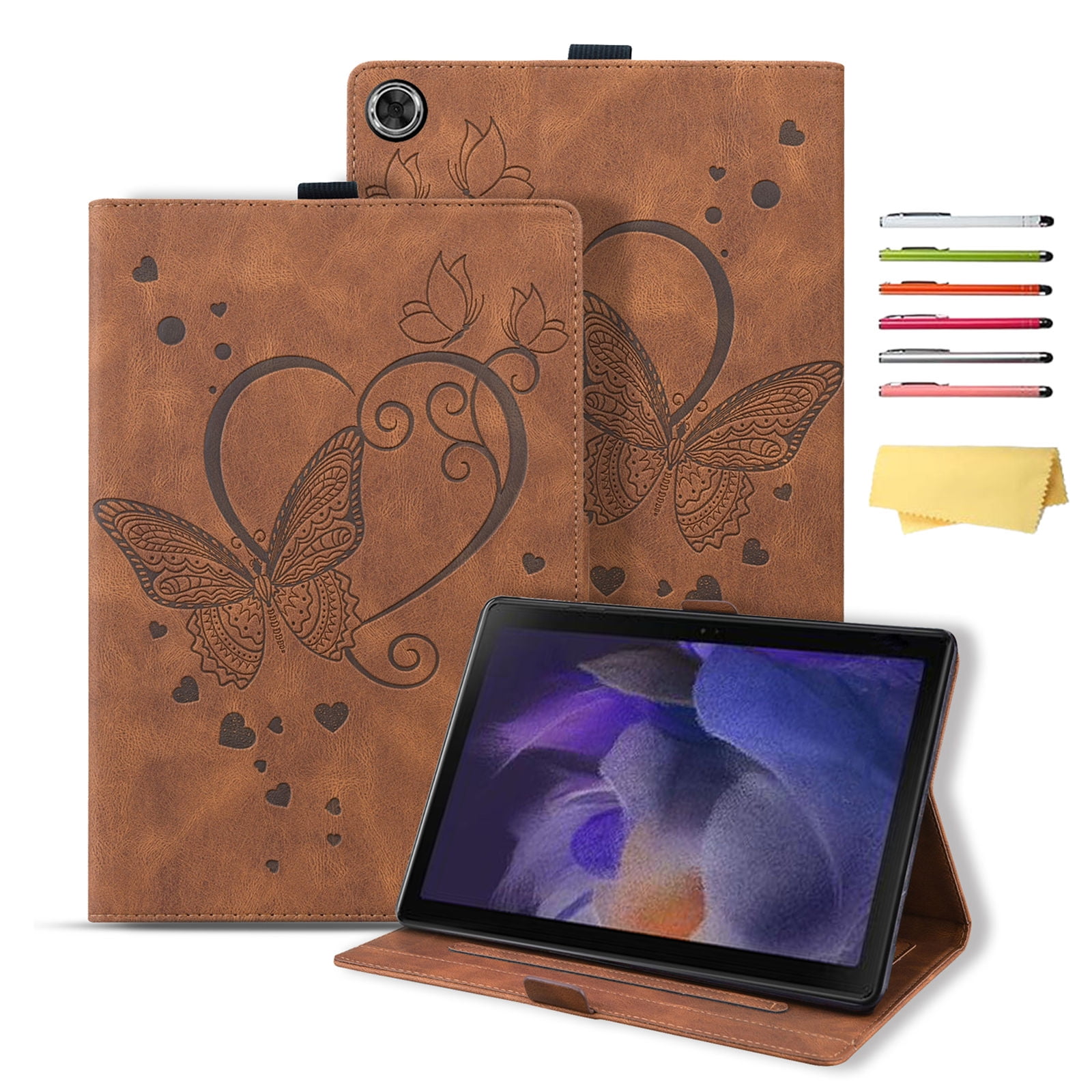 ELEHOLD for Samsung Galaxy Tab A11 2025 8.7-Inch/A9 2023 Leather Case ...