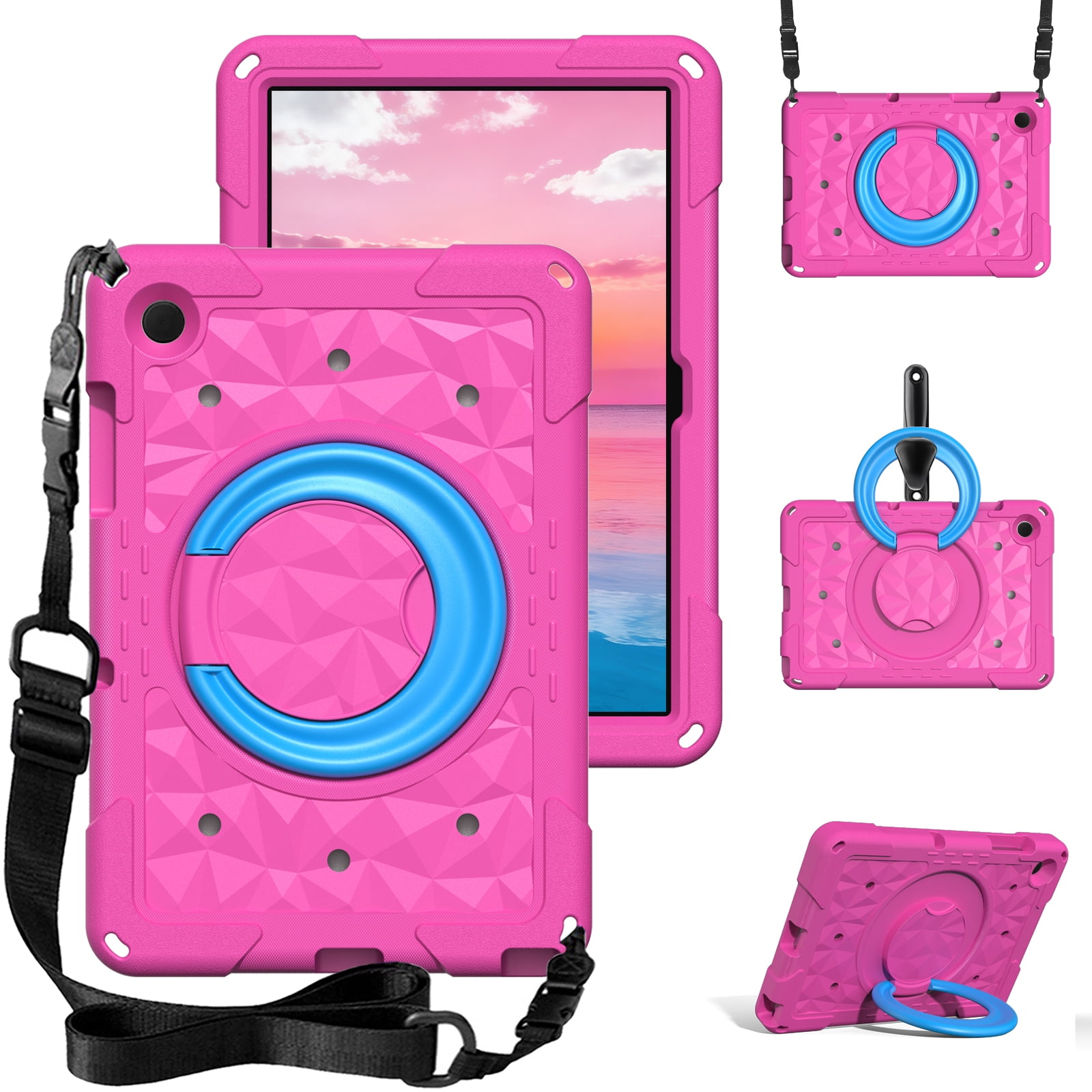 ELEHOLD For Samsung Galaxy Tab A11+ 2025/ A9+ 2023 11-Inch Case, Rugged ...