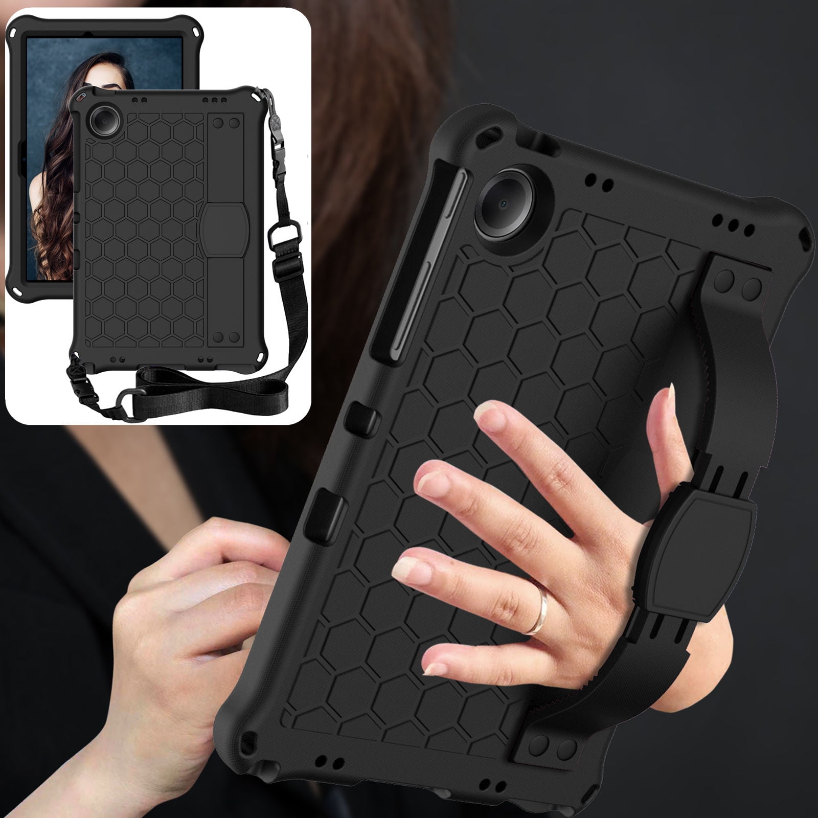 ELEHOLD for Samsung Galaxy Tab A11+ 2025 / A9+ 2023,11-inch Rugged Case ...