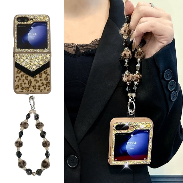 ELEHOLD for Samsung Galaxy Z Flip 6 Case, Women Girl Slim Hard PC ...