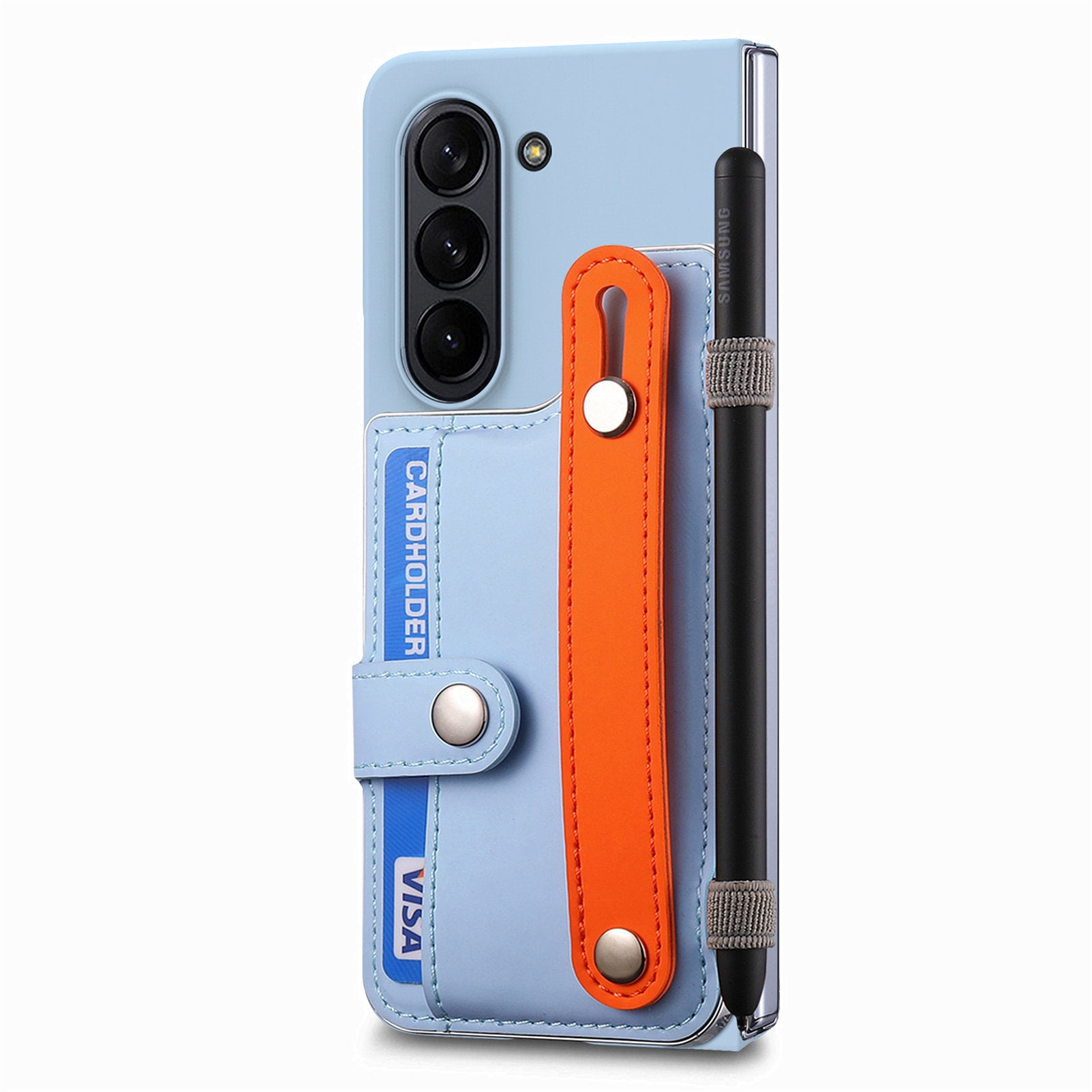 ELEHOLD for Samsung Galaxy Z Fold 6 Wallet Case with S Pen Holder ...