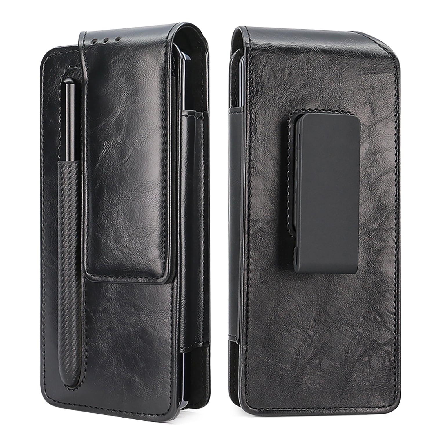 ELEHOLD for Samsung Galaxy Z Fold5 Leather Bag Shockproof Magnetic ...
