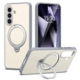 ELEHOLD Shockproof Matte Magnetic Ring Kickstand Protective Case ...
