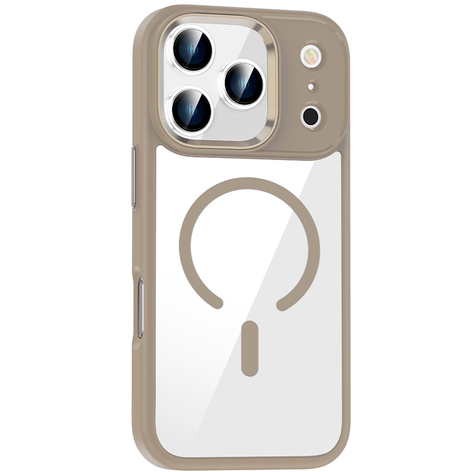 ELEHOLD Transparent Magnetic Case For iPhone 17 Pro Max , Shockproof ...