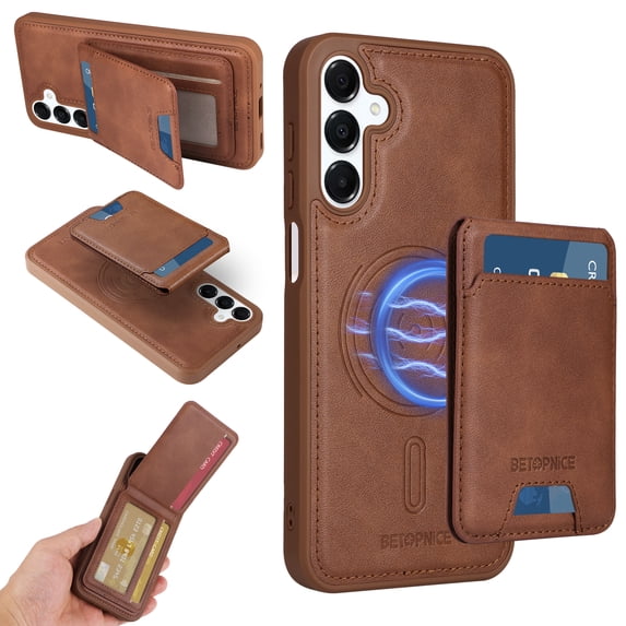 ELEHOLD Wallet Case for Samsung Galaxy A35, 2-in-1 RFID Blocking ...
