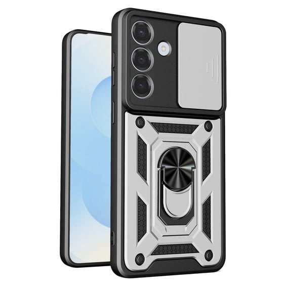 ELEHOLD for Samsung Galaxy S26+ Rugged Case,Heavy Duty Ring Kickstand ...