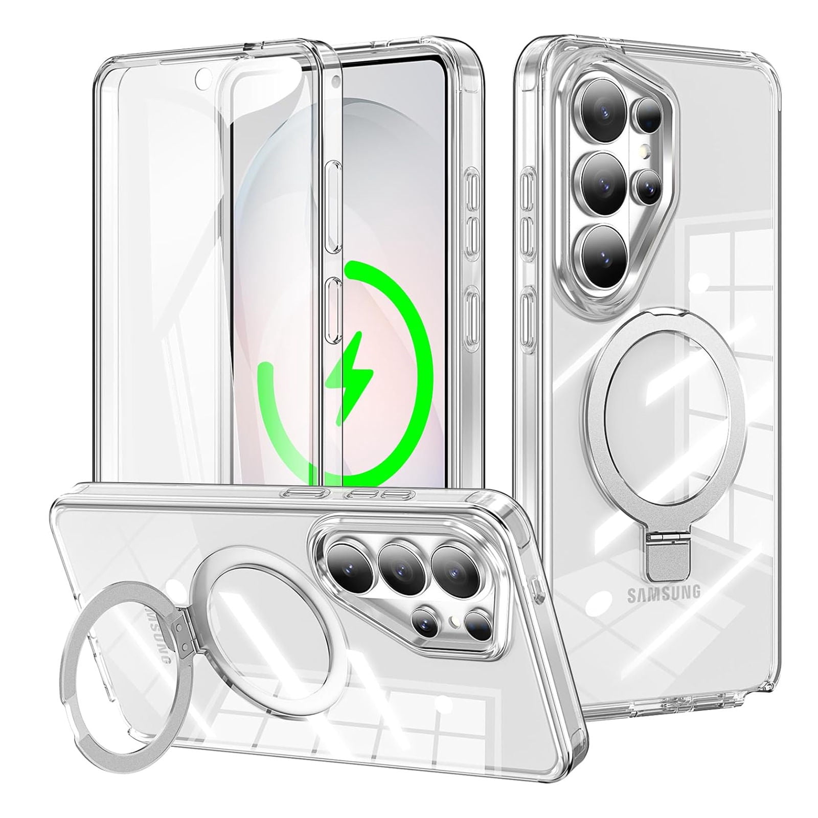 ELEHOLD for Samsung Galaxy S26 Ultra Magnetic Case Built-in Screen ...