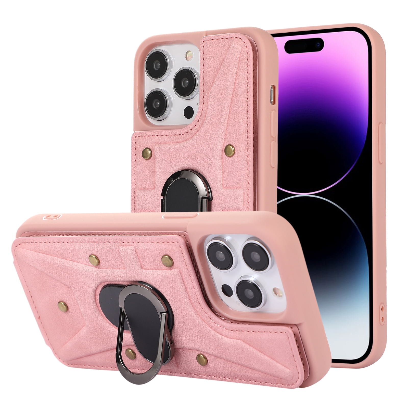 ELEHOLD for iPhone 13 Pro Max Leather Wallet Case,with Card Slots ...