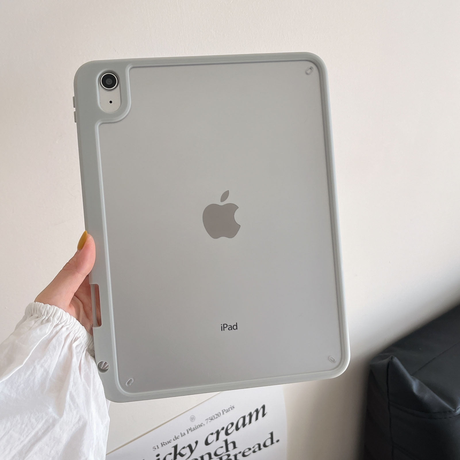 ELEHOLD for iPad Pro13 2024 Case, Slim Thin S Pen Slot Lightweight ...