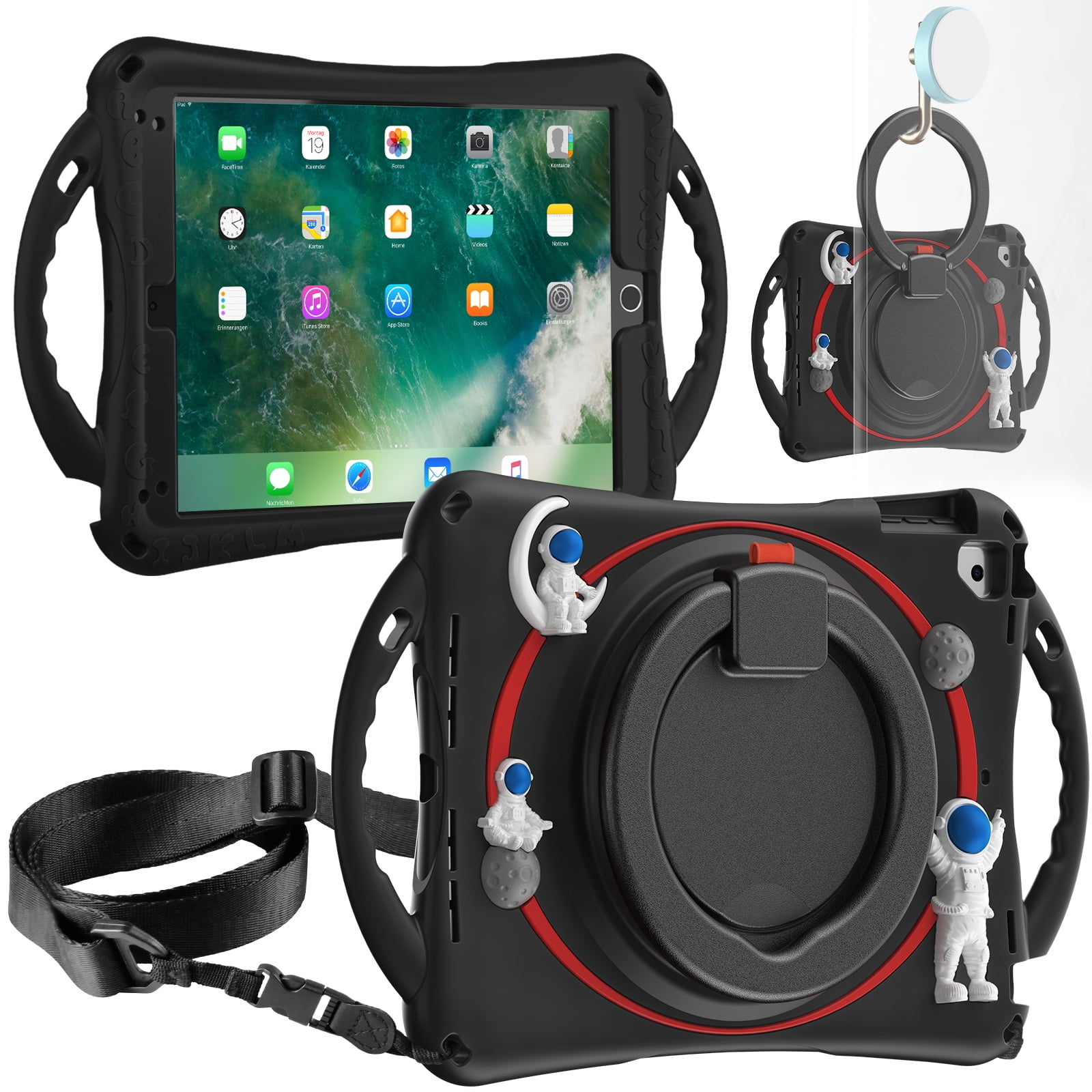 ELEHOLD for iPad mini 6th Generation 8.3 inch Kids Friendly Case, Heavy ...