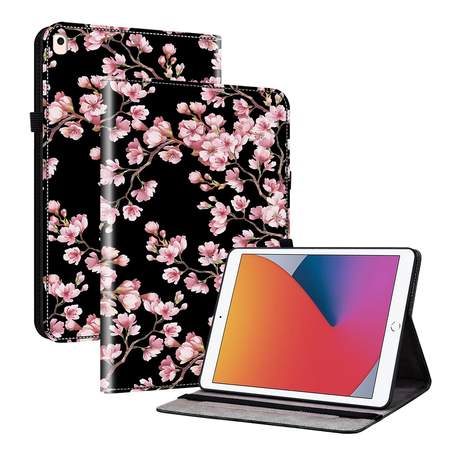 ELEHOLD for iPad mini 7 (A17 Pro)2024/6th Case, Flowers Pretty Unique ...