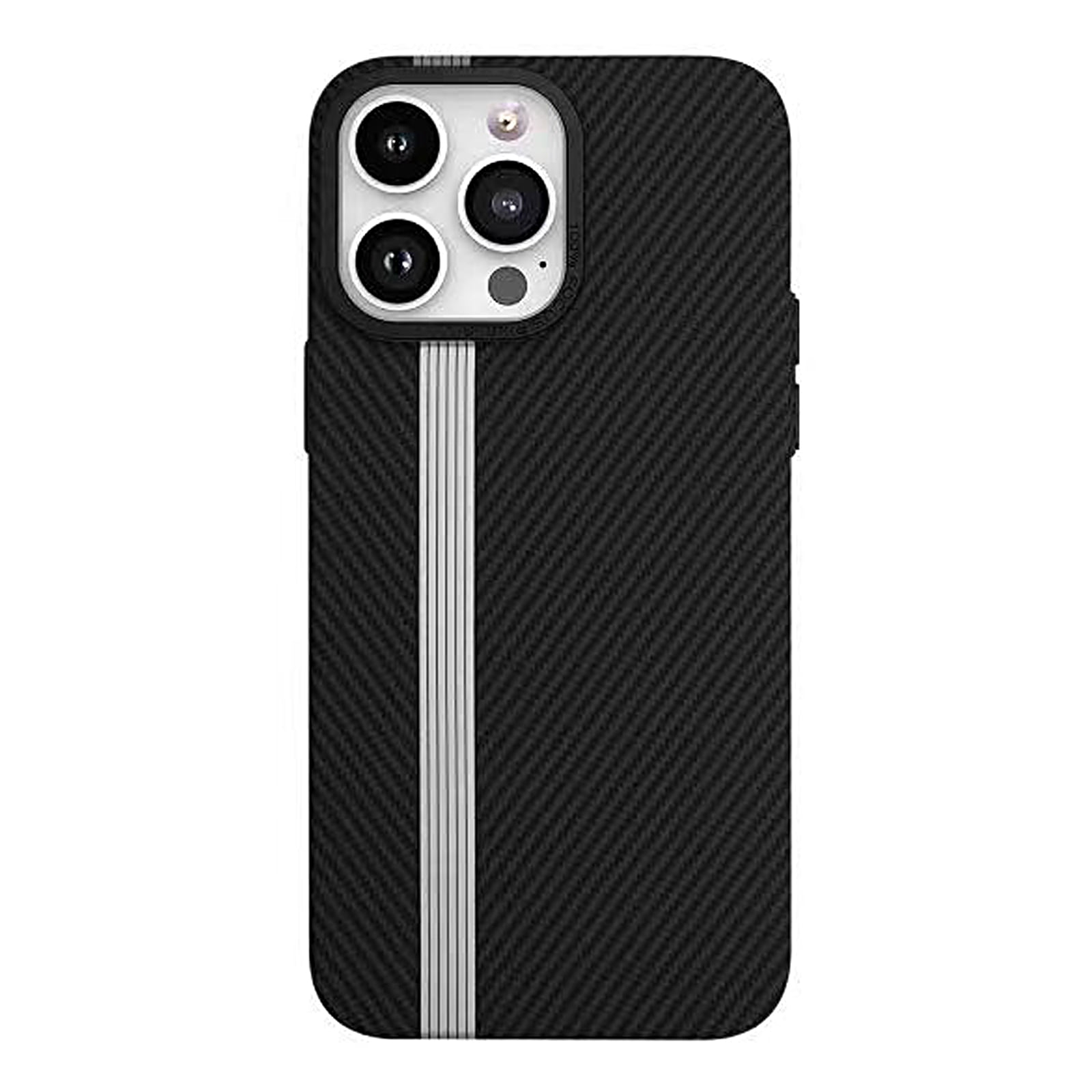 ELEHOLD for iPhone 12 Pro Case Carbon Fiber Texture Slim Fit ...
