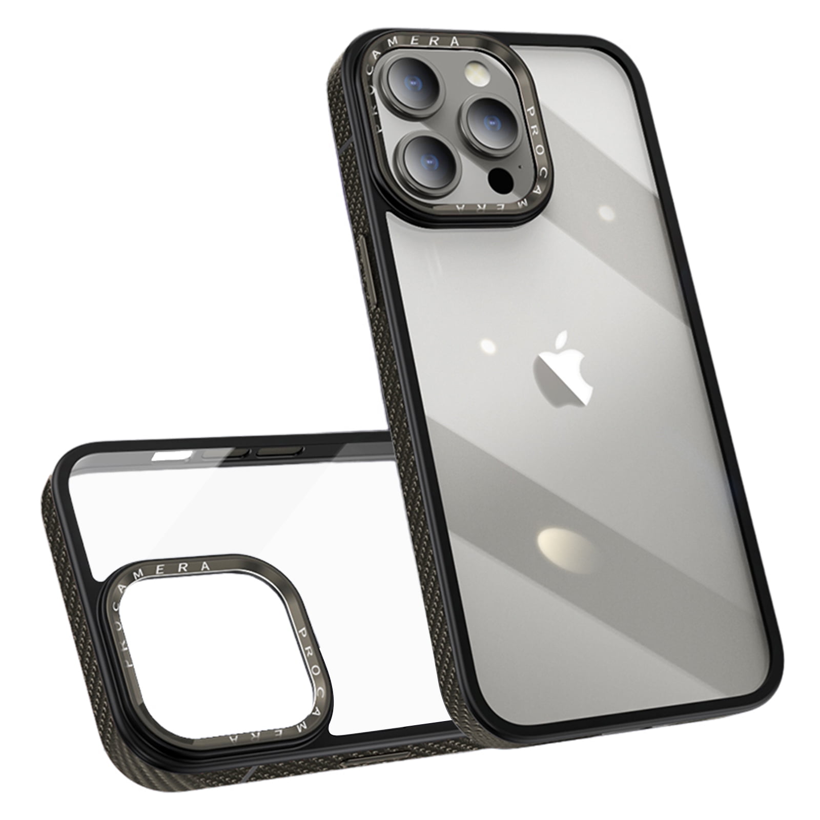 ELEHOLD for iPhone 13 Pro Case Transparent Crystal Clear Back Case ...