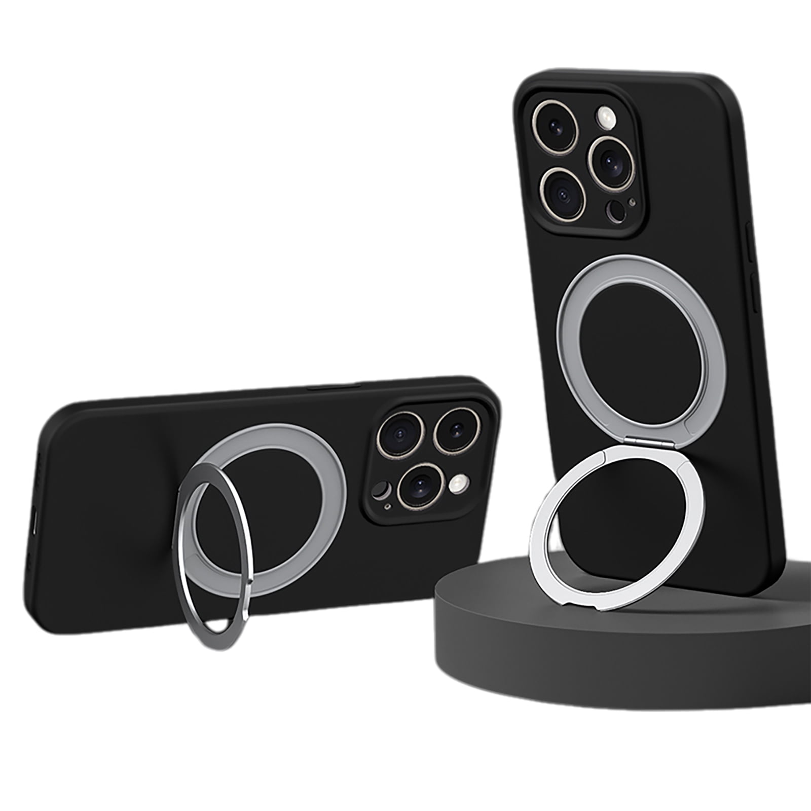 ELEHOLD for iPhone 15 Pro Max Liquid Silicone Case,Strong Magnetic Compatible with Mag Safe ...