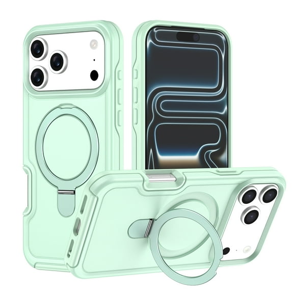 ELEHOLD For iPhone 17 Pro Max Rugged Case Wireless Charging Friendly ...