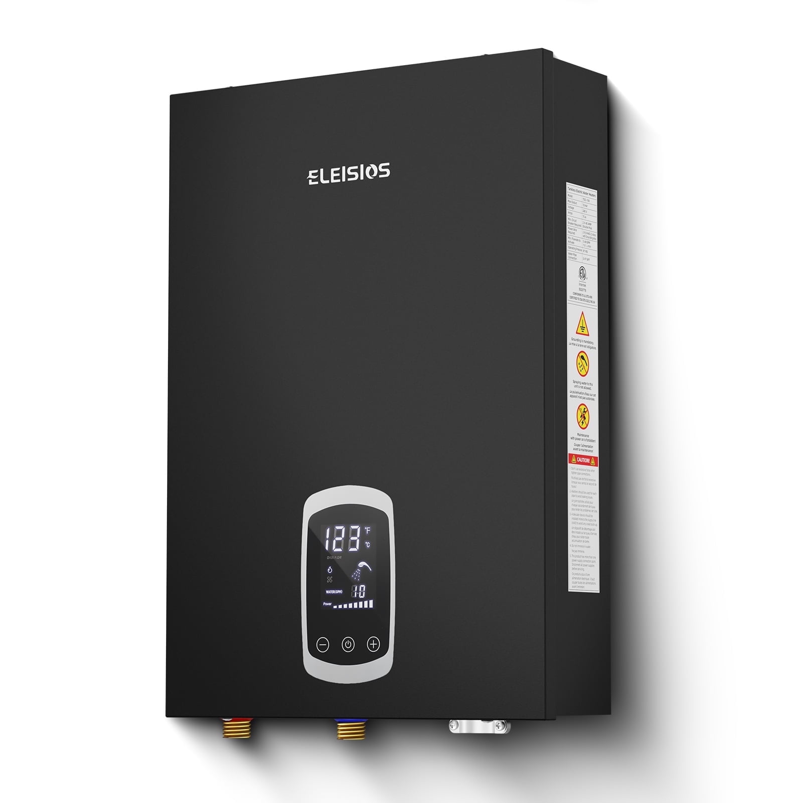 ELEISIOS Electric Tankless Water Heater,240V Electric Water Heater,18kW ...