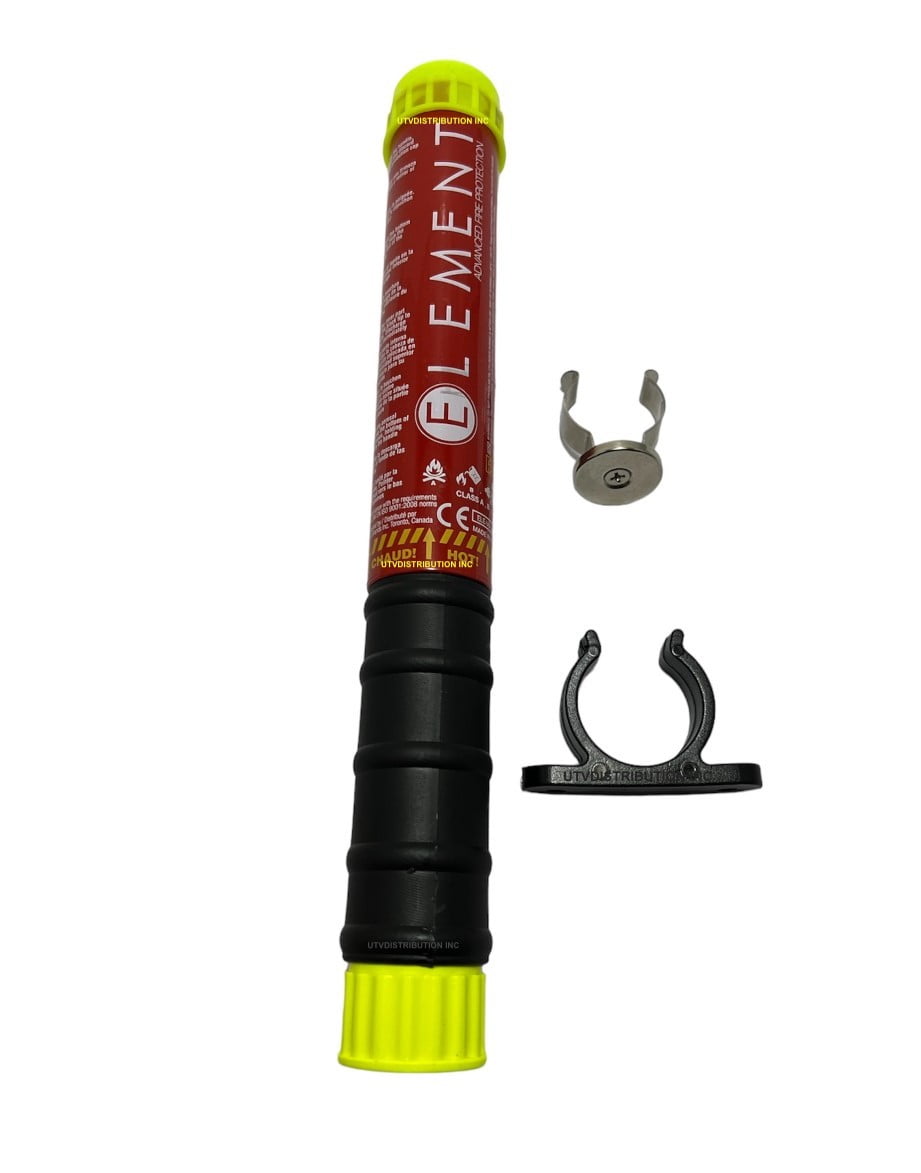 ELEMENT E100 Fire Extinguisher, 100 sec, with UTVDISTRIBUTION INC Magnet Mount - Walmart.com