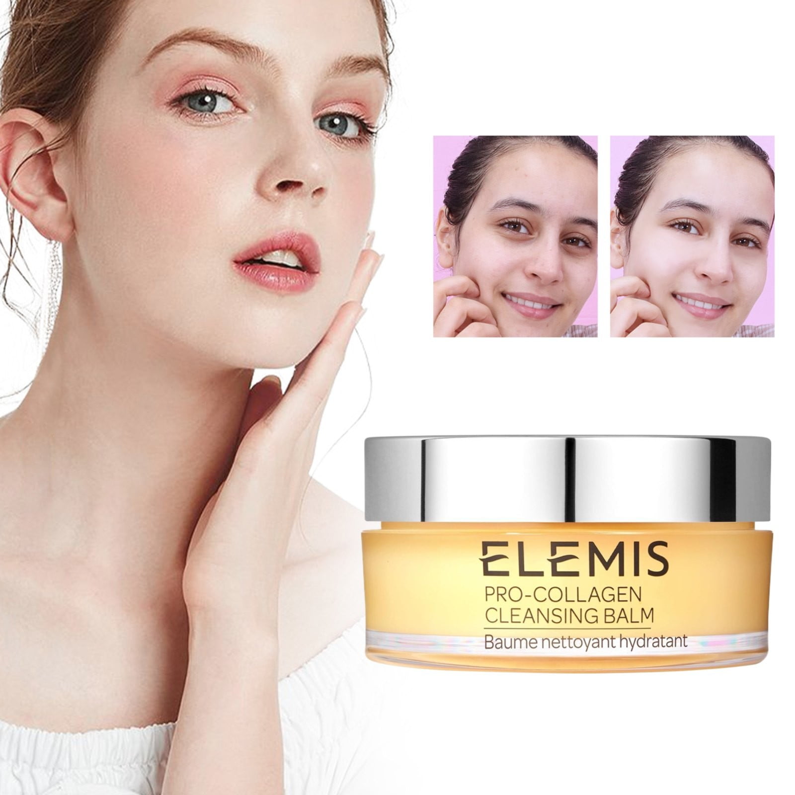 ELEMIS Luxe Cleansing Balm Makeup Remover 3.5 oz - Spa-Quality 3-in-1 ...