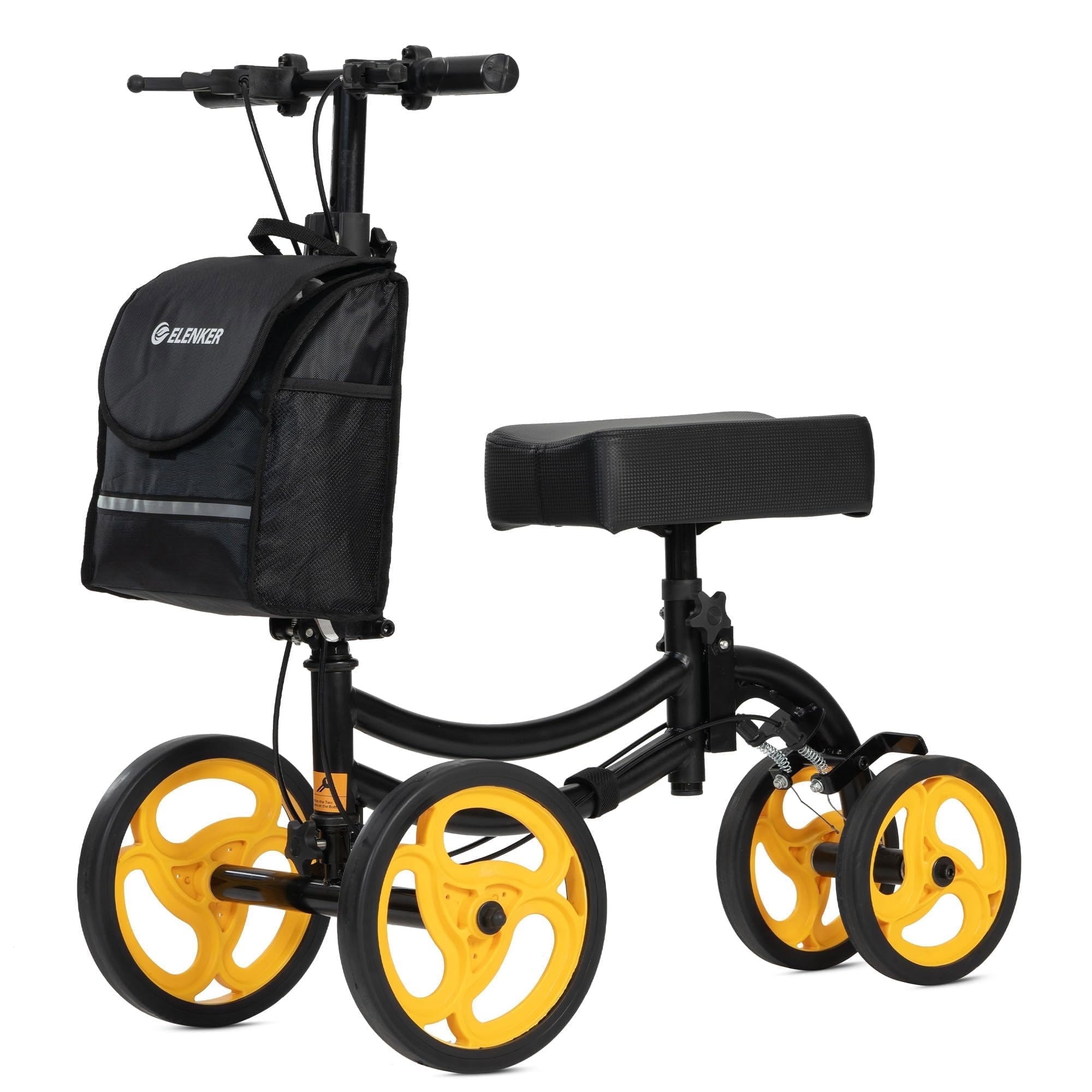 ELENKER Steerable Knee Scooter, Medical Walker for Foot Surgery ...
