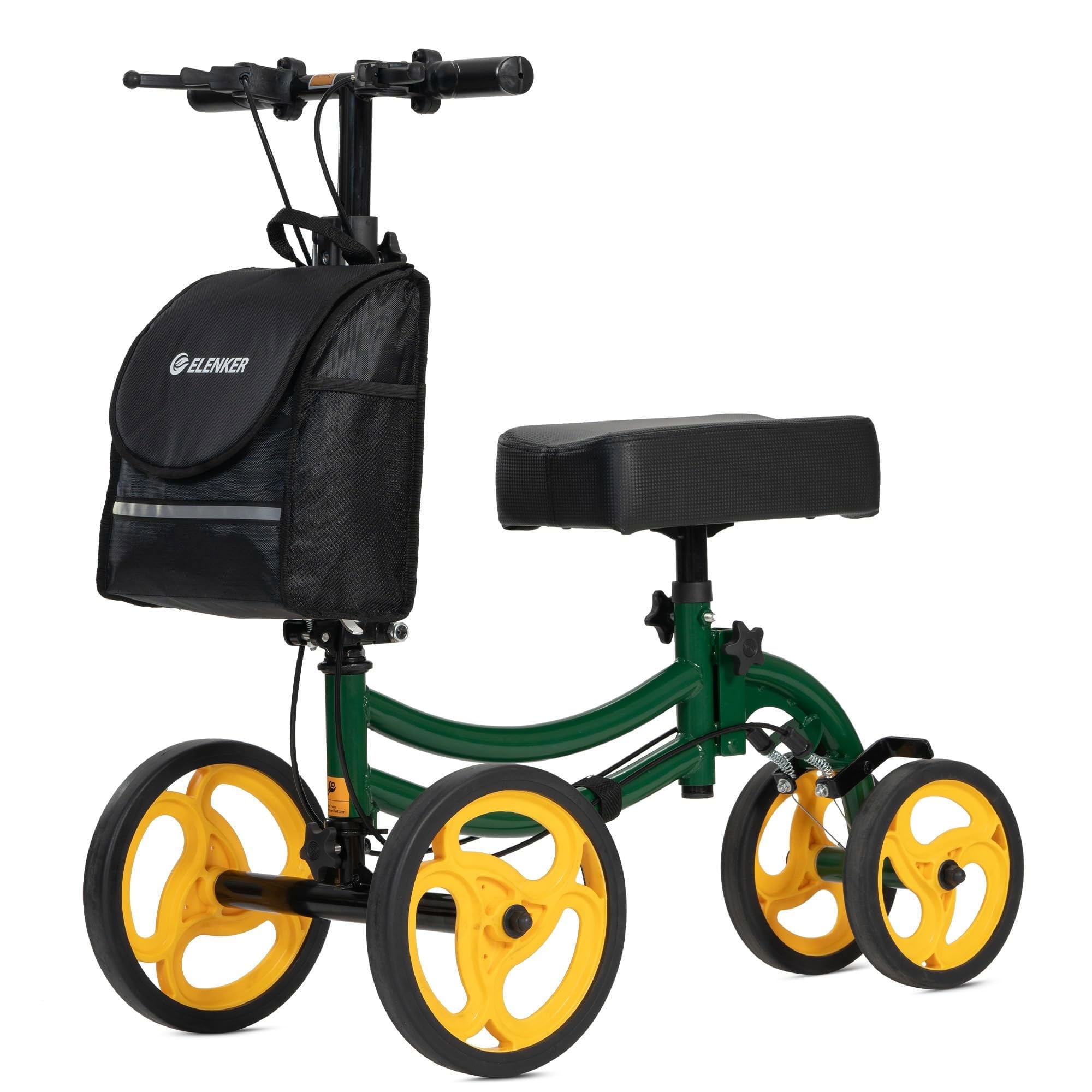 ELENKER Steerable Knee Scooter, Medical Walker for Foot Surgery ...