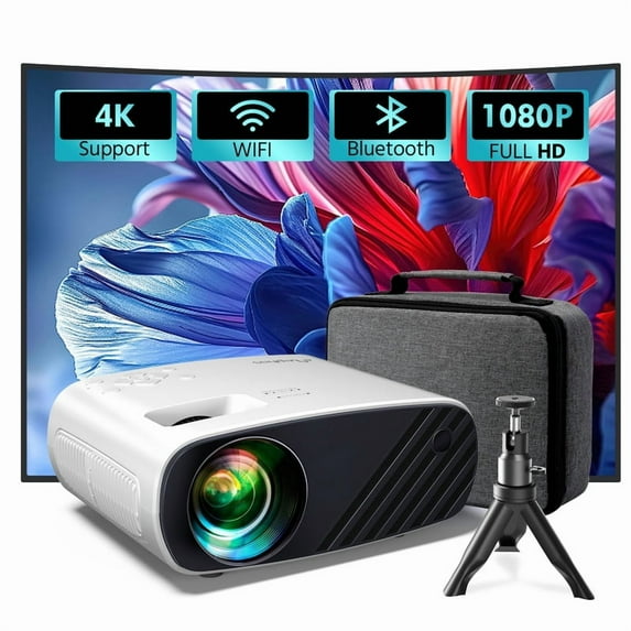 ELEPHAS Handheld Smart Mini Projector 1080P - High Quality, Digital ...