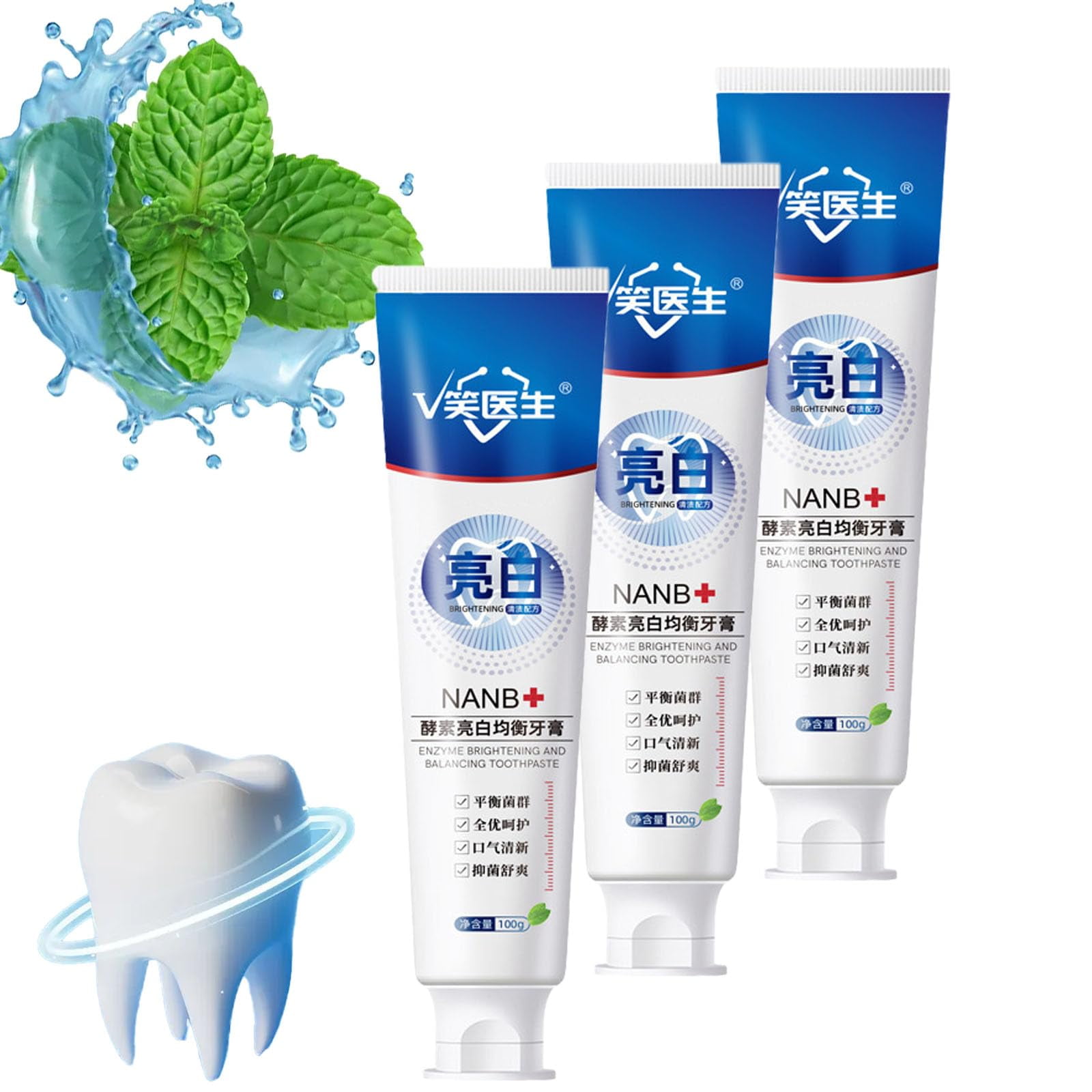 ELES 1-3pcs Smile Doctor SP-4 Probiotic Rapid Whitening Toothpaste,NANB ...