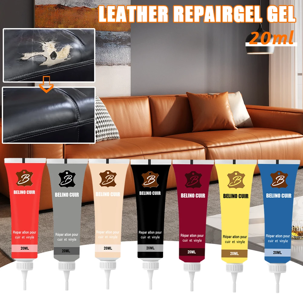ELES 20ml Auto Advanced Leather Repair Cream Repair Filler Sofa Car ...